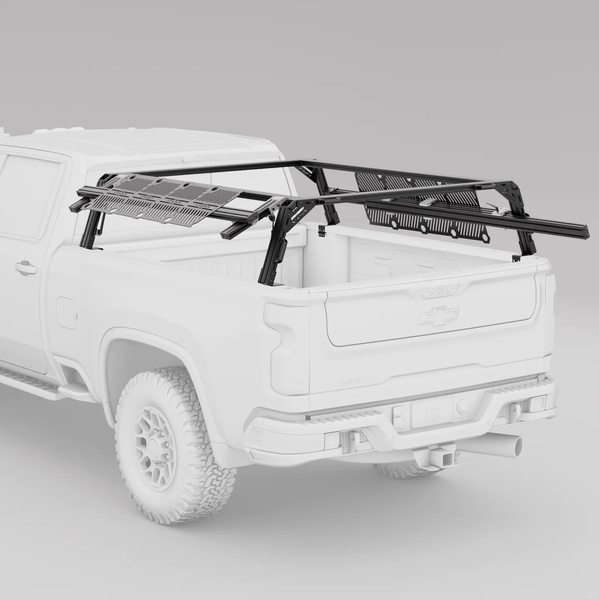 XTR1 Bed Rack for GM Silverado & Sierra 2500HD / 3500HD – Hotshot Offroad